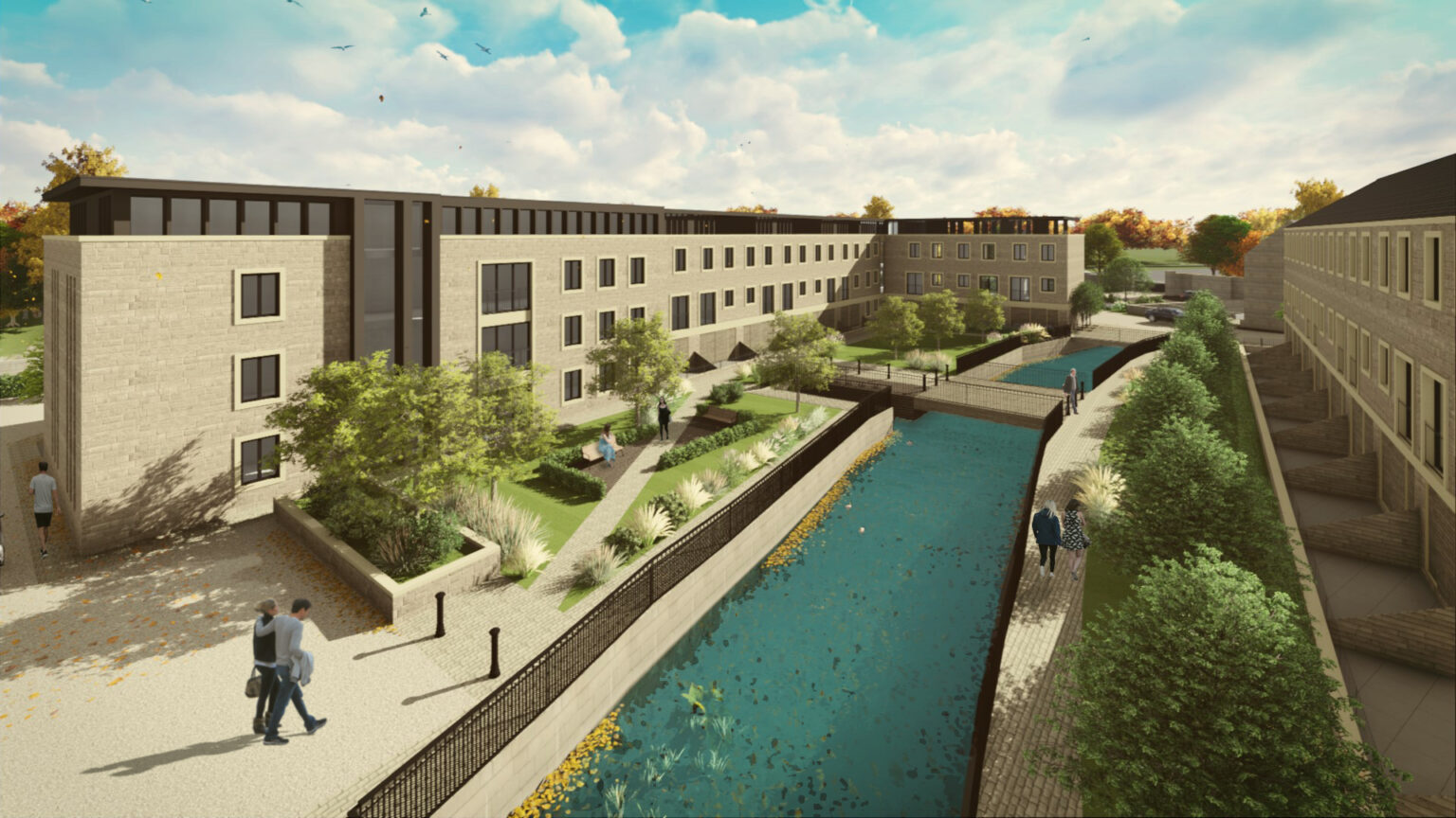 Housing developer unveils vision for historic mills site - Marketing Derby