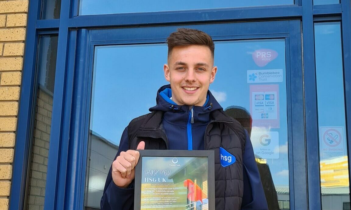 Joe_Rice_from_HSG_with_Planet_Mark_certificate - Marketing Derby