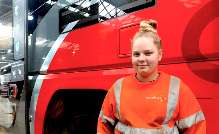 Apprentice technician Lucy hopes to inspire others - Marketing Derby Apprentice technician Lucy hopes to inspire others - Marketing Derby