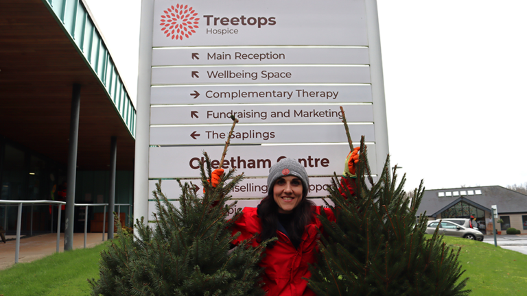 Tree recycling scheme raises thousands for hospice - Marketing Derby