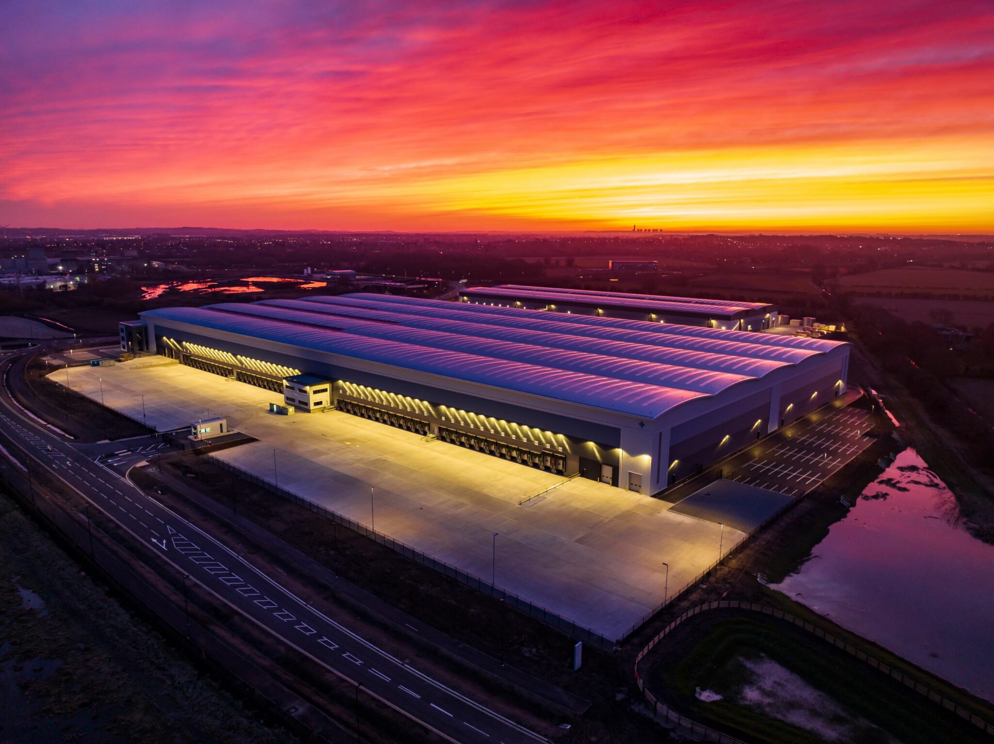 Work completes on major new logistics building - Marketing Derby