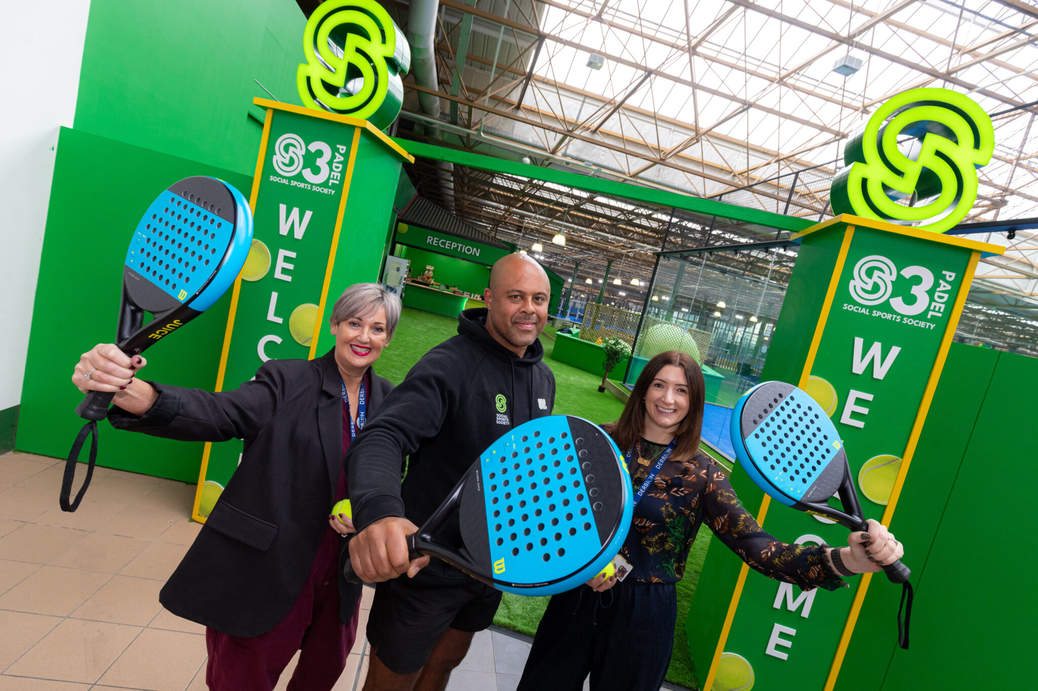 Major padel courts facility officially opens at Derbion - Marketing Derby