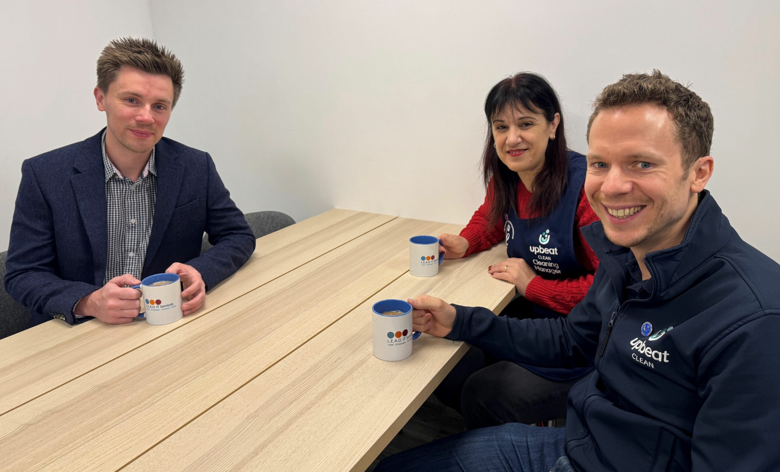 IT firm signs up with award-winning refugee cleaning company ...